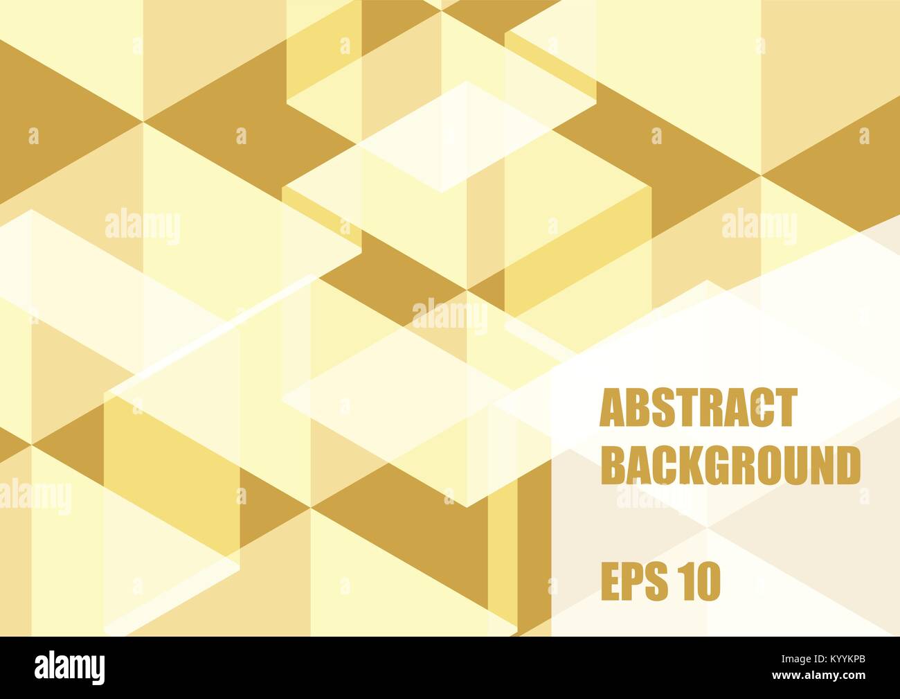 Colorful illustration yellow hexagon background hi-res stock ...
