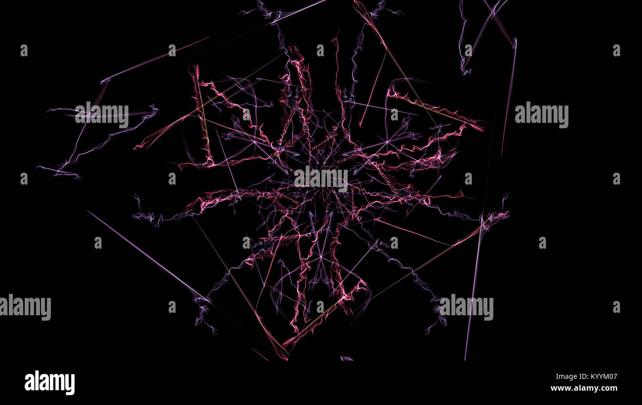 Abstract multi-color background. Creative digital art. Silk symmetry ...