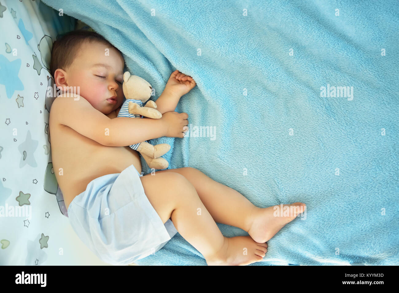 sleeping baby boy Stock Photo - Alamy