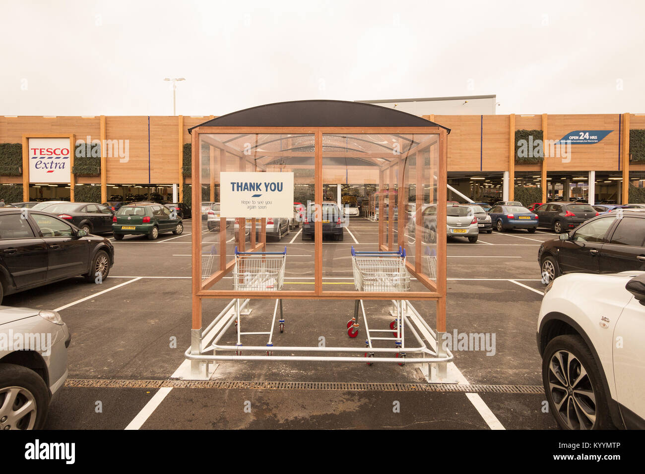 Tesco Extra, Rotherham, Yorkshire UK Stock Photo - Alamy