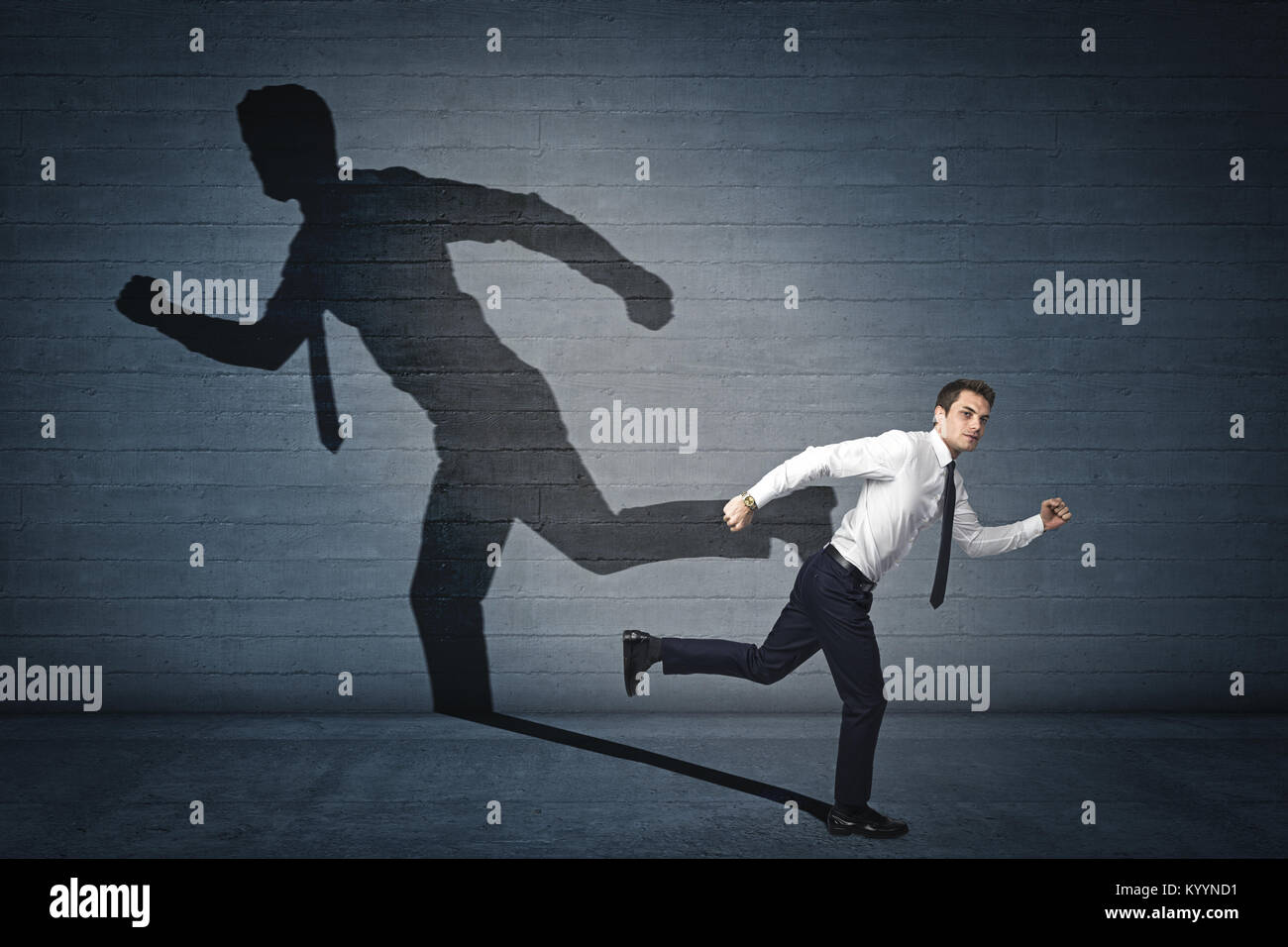 Shadow of businessman hi-res stock photography and images - Alamy