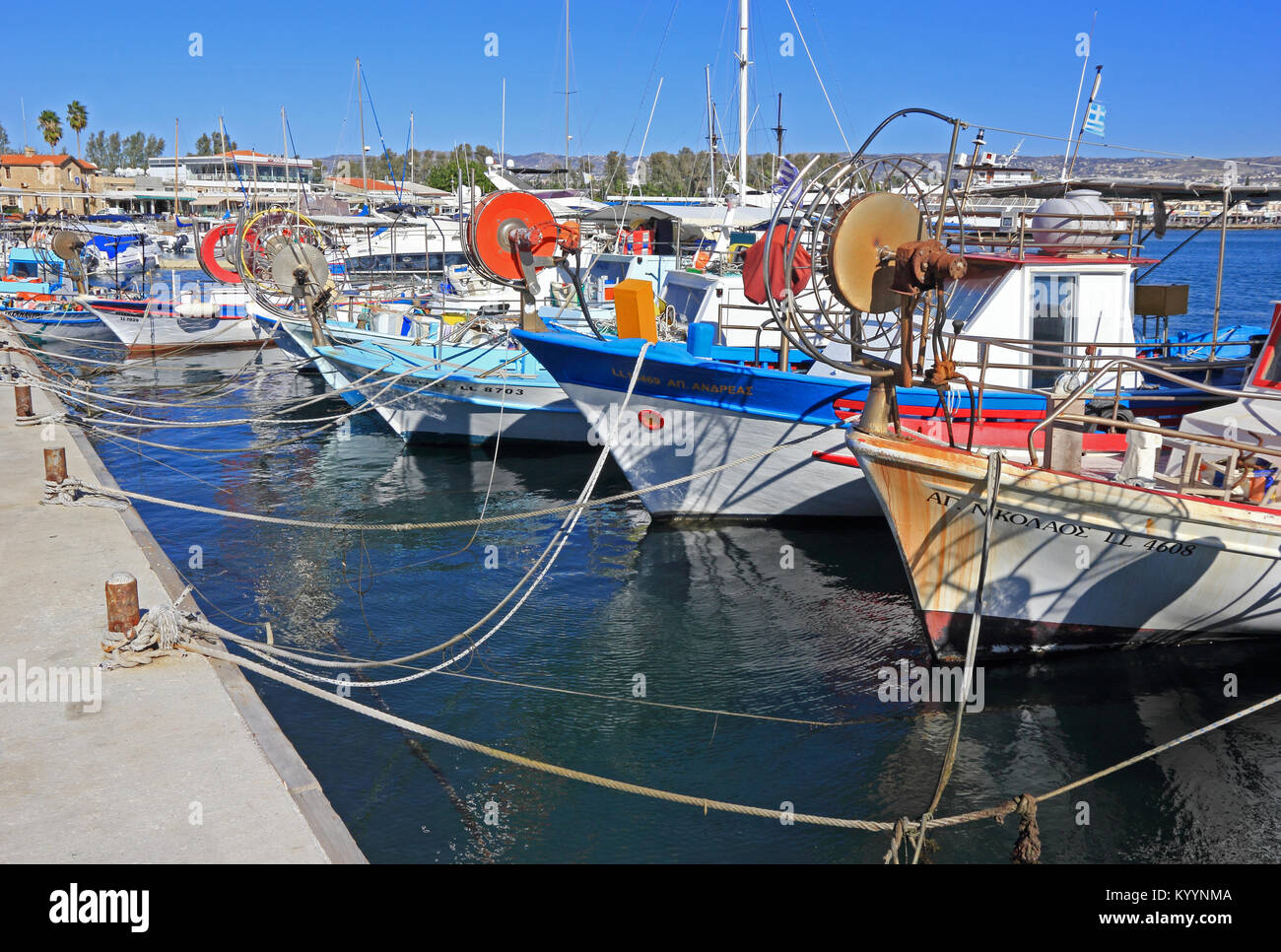 Paphos harbour hi-res stock photography and images - Alamy