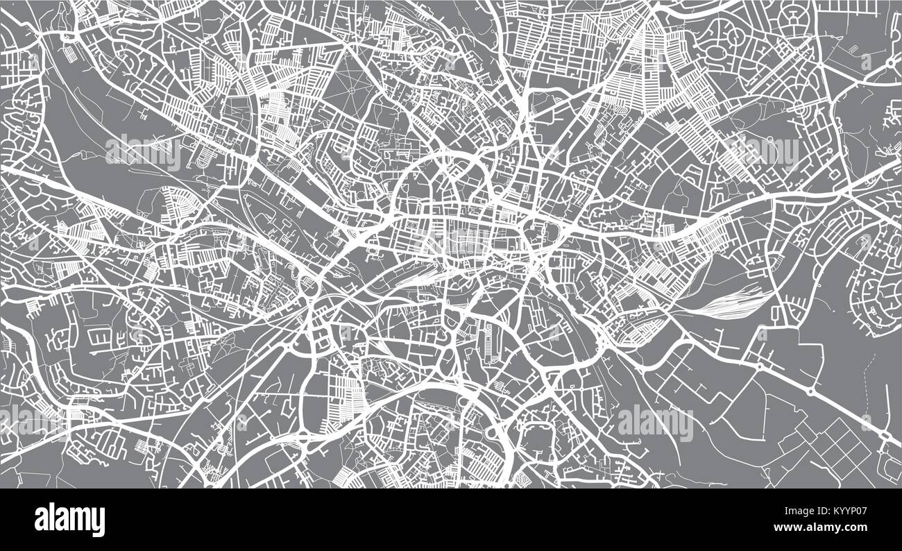 Map of leeds north hi-res stock photography and images - Alamy