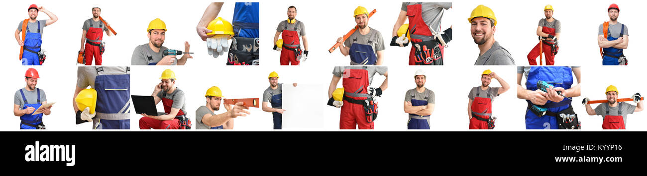 Construction worker Cut Out Stock Images & Pictures - Alamy