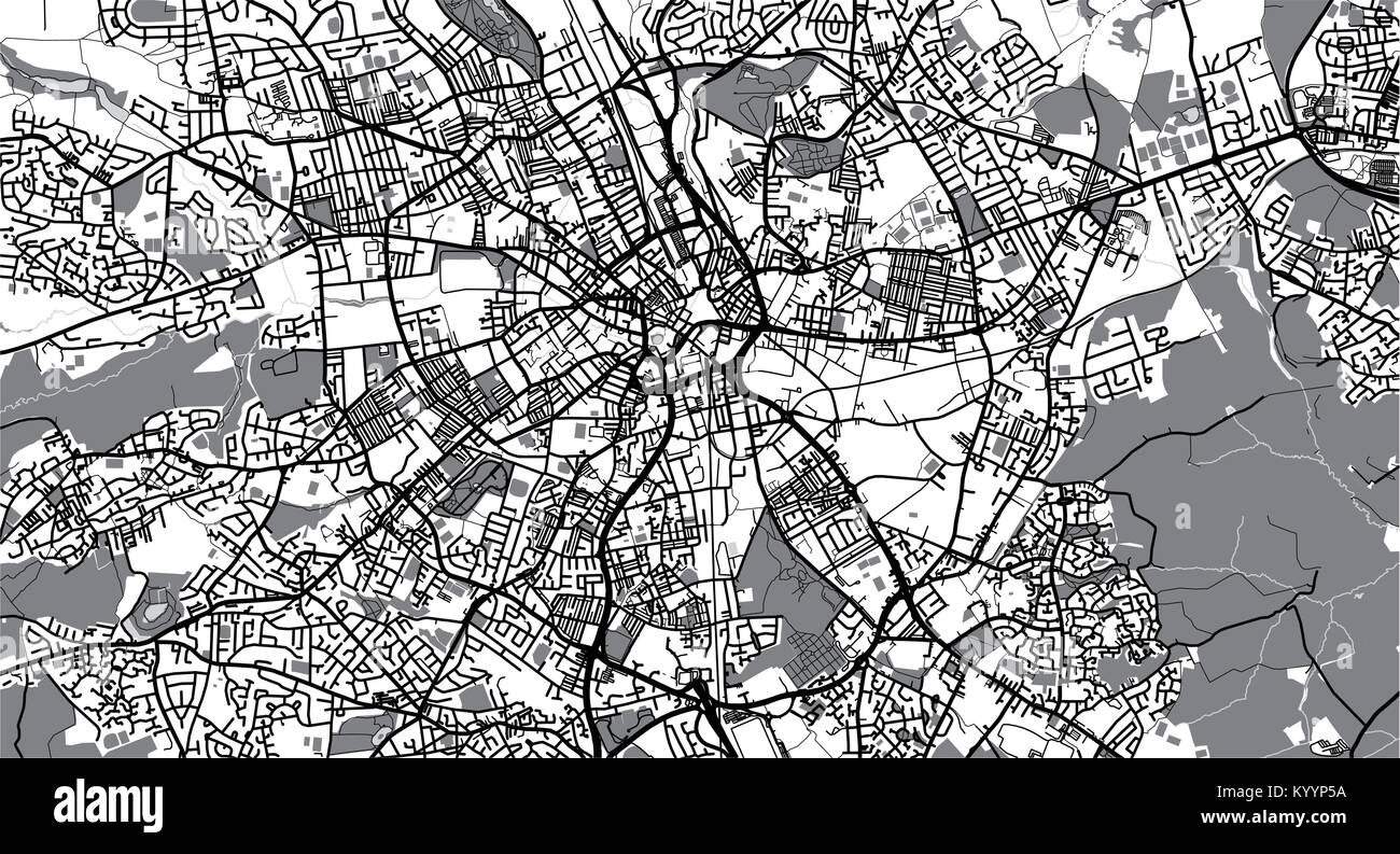 Urban vector city map of Bradford, England Stock Vector Image & Art - Alamy Urban vector city map of Bradford, England Stock Vector Image & Art - Alamy
