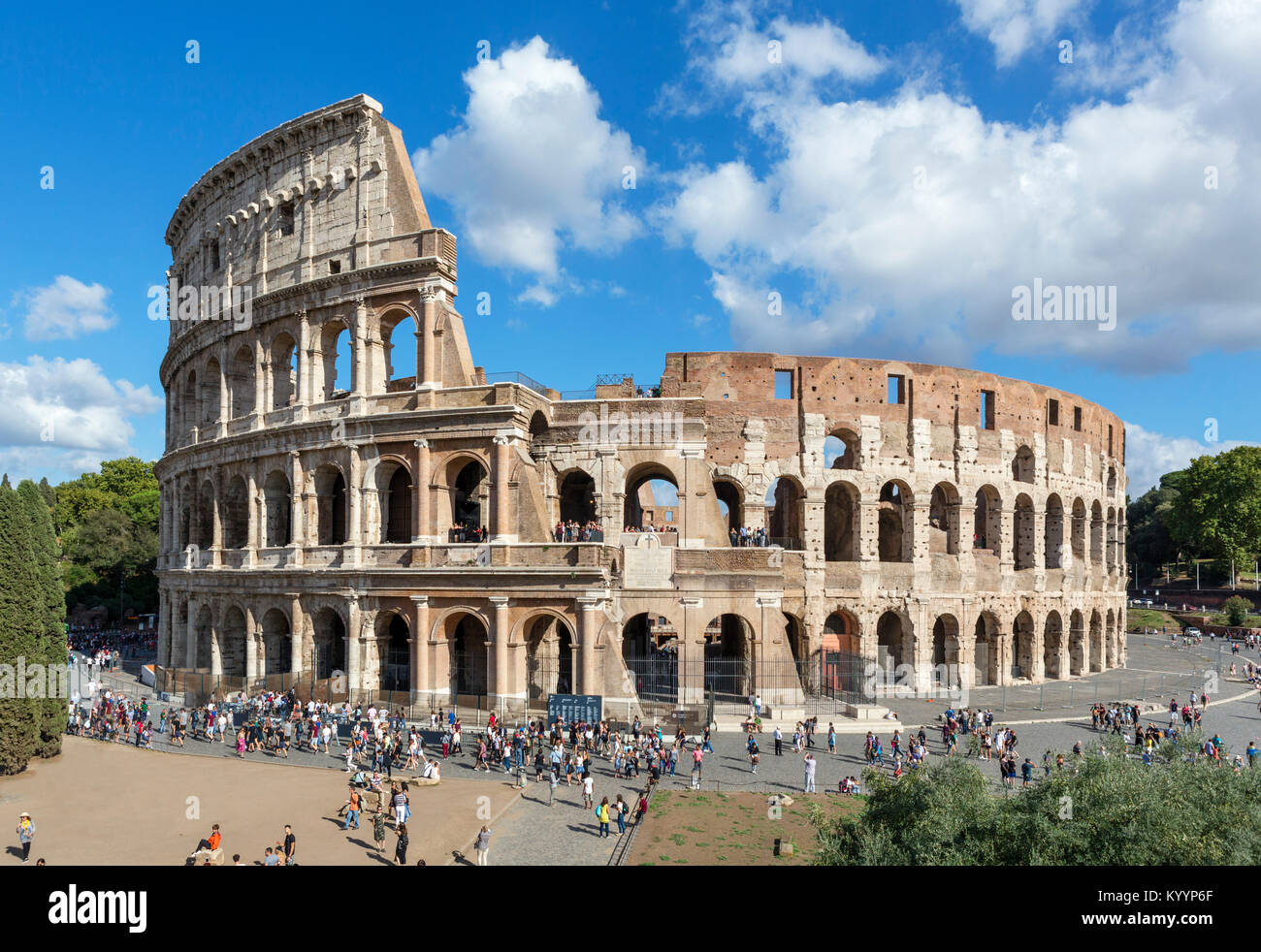 Rome Colosseum ( Coliseum ). The Roman Colosseum, Rome, Italy Stock ...