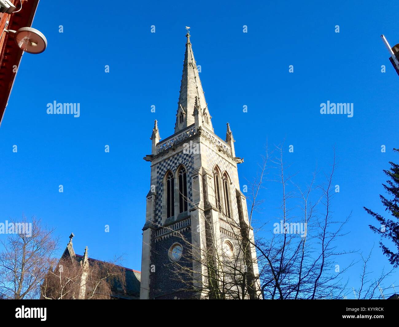 Church of St Mary le Tower in Ipswich town centre, Suffolk, UK Stock ...