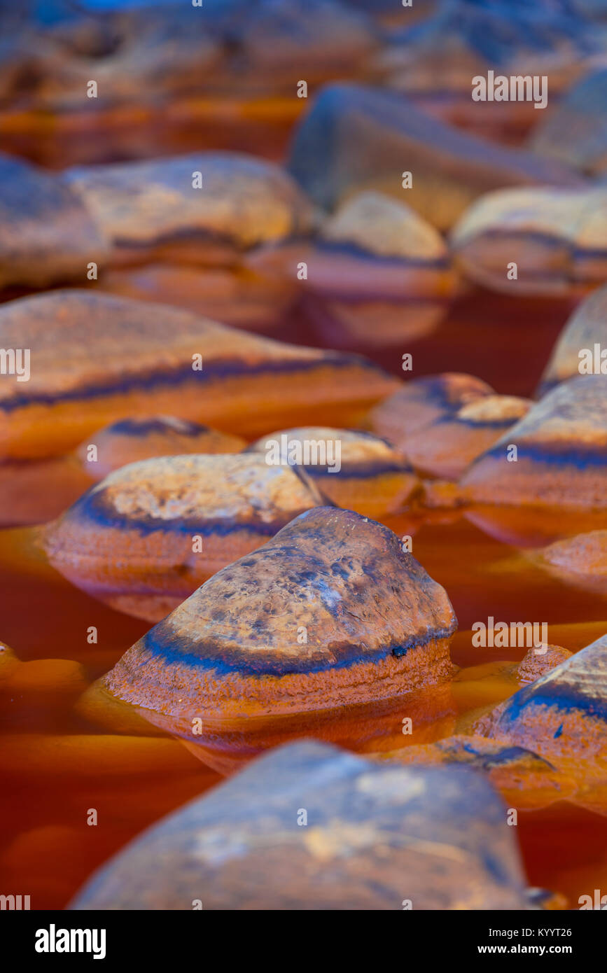 Río Tinto - Red River, Sierra Morena, Gulf of Cádiz, Huelva, Andalucia ...
