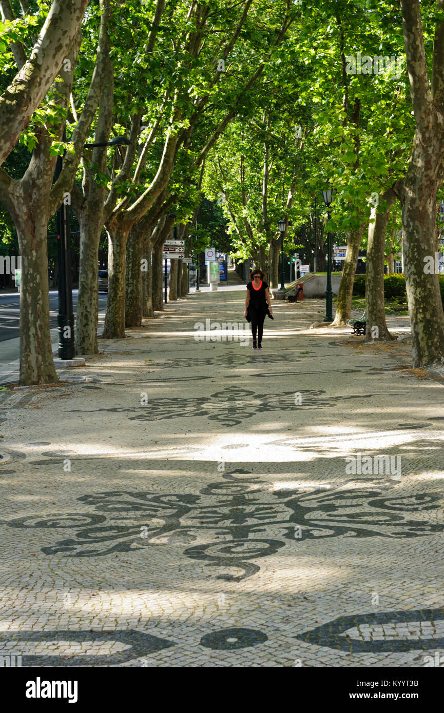 Lisboa avenida da liberdade hi-res stock photography and images - Alamy