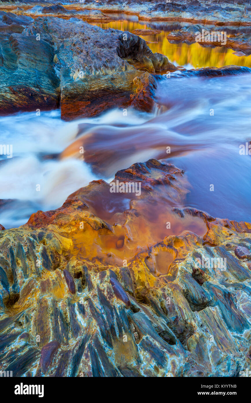 Río Tinto - Red River, Sierra Morena, Gulf of Cádiz, Huelva, Andalucia ...