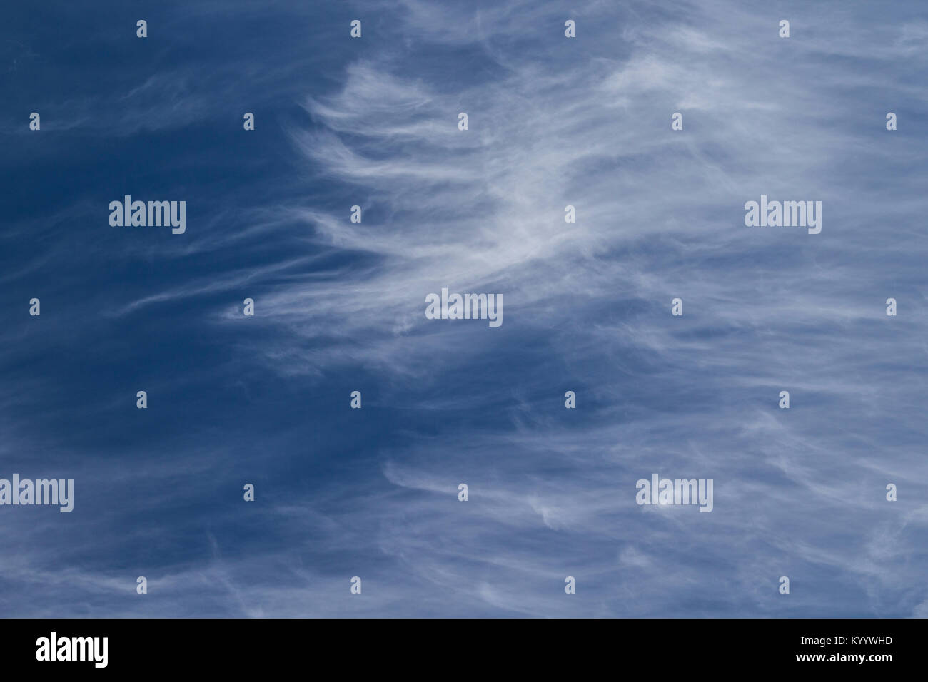 Cloud in the sky cirrus Stock Photo - Alamy
