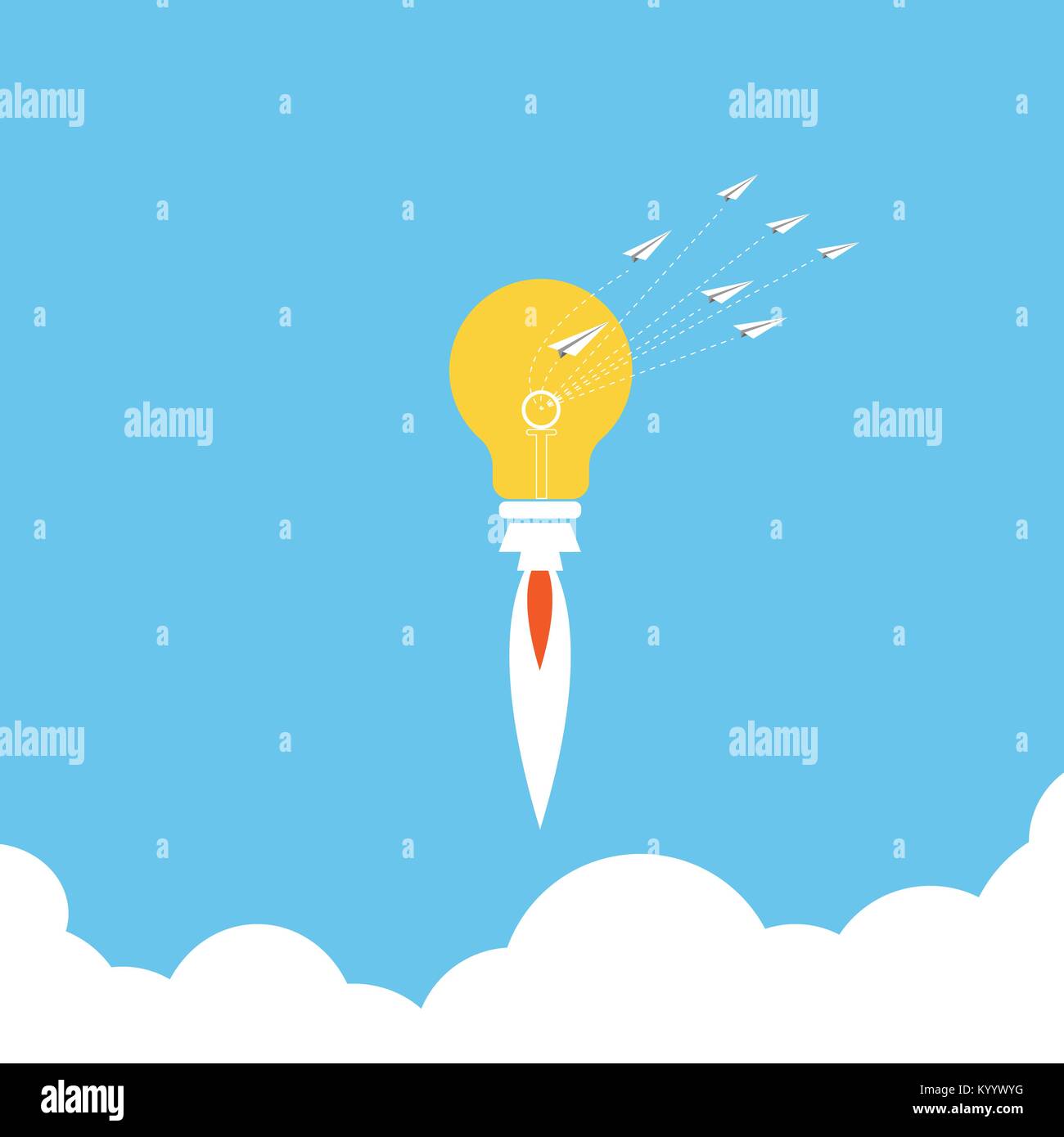 Start a project Stock Vector Images - Alamy
