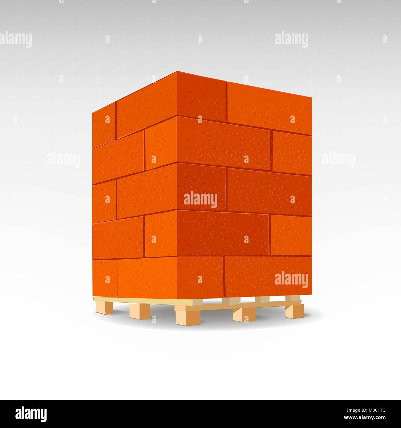 Aerated autoclaved concrete block. Building material, silicate brick. Isolated Foam concrete on ...