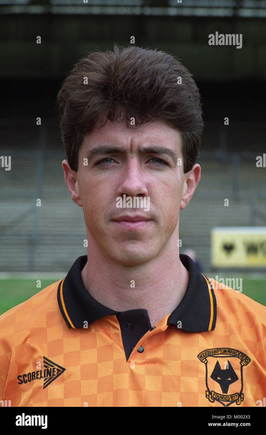 Wolverhampton Wanderers Football Club team portraits 8/8/90 Paul ...