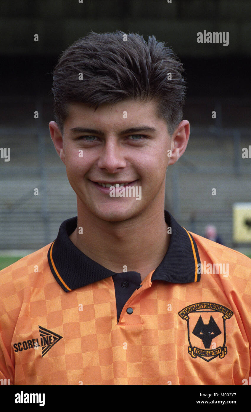 Wolverhampton Wanderers Football Club team portraits 8/8/90 Tom Bennett ...