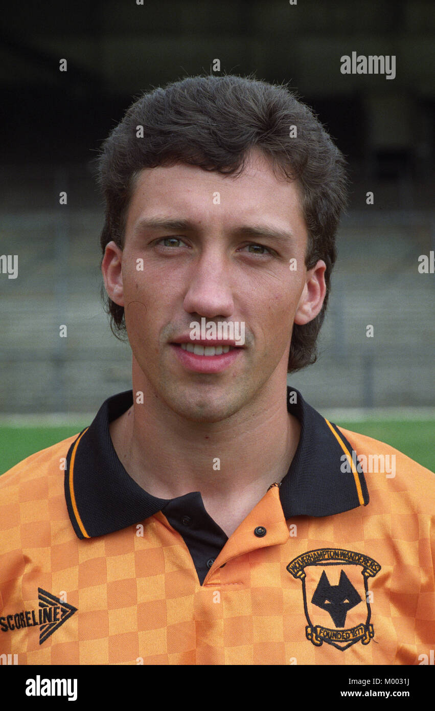 Wolverhampton Wanderers Football Club team portraits 8/8/90 Tim Steele ...