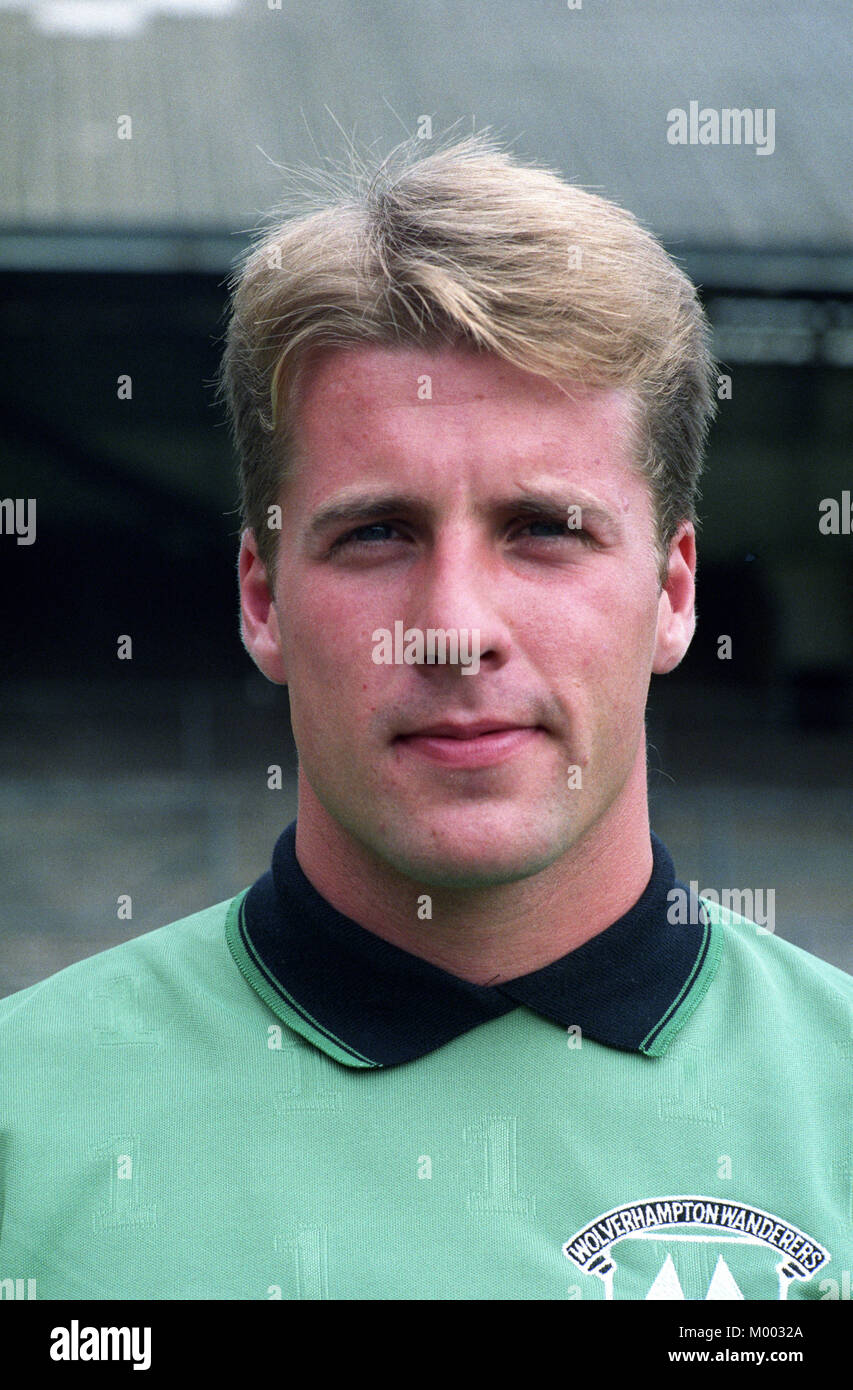 Wolverhampton Wanderers Football Club team portraits 8/8/90 Mike ...