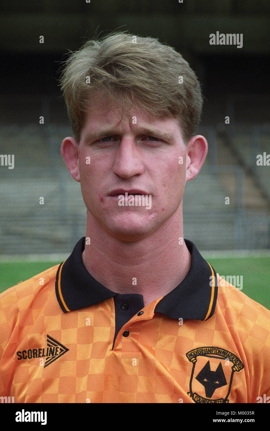 Wolverhampton Wanderers Football Club team portraits 8/8/90 Andy Mutch ...