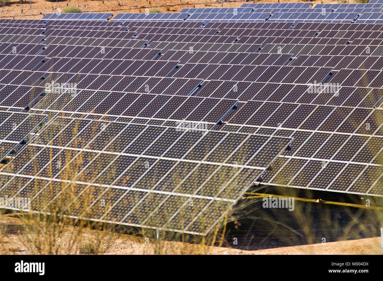 Close up of electric solar panel systems Stock Photo - Alamy