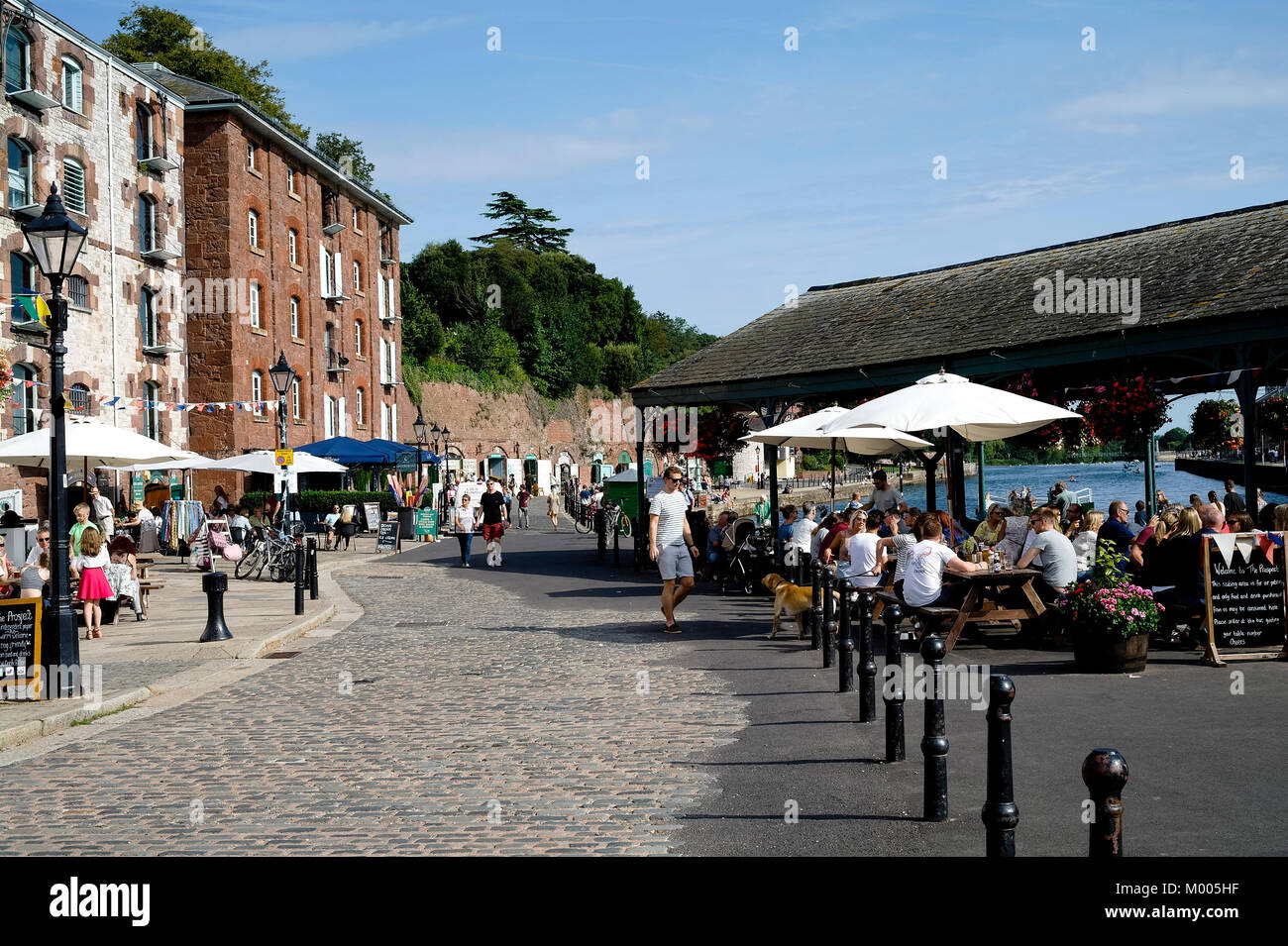 Exeter quayside hi-res stock photography and images - Alamy
