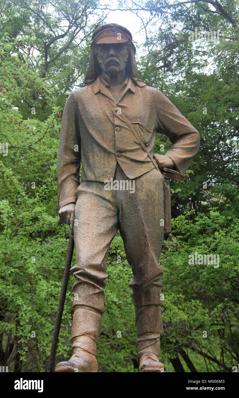 David Livingstone Statue at Victoria Falls Zimbabwe. First statue on ...