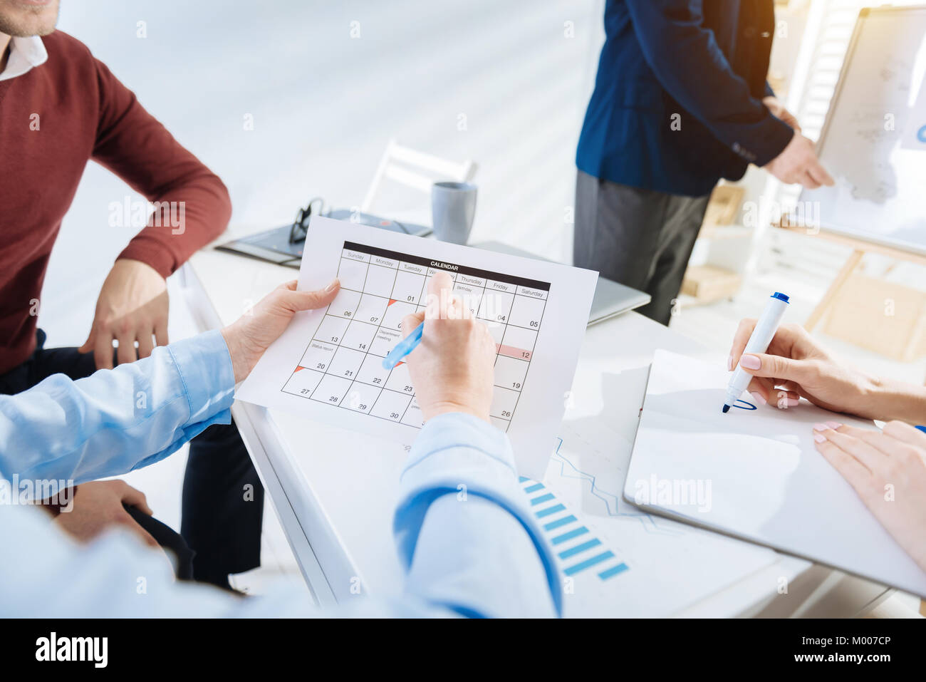 Daily work plan hi-res stock photography and images - Alamy