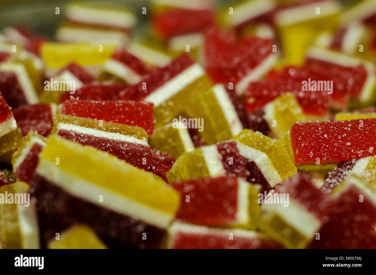 Marmalade candy texture hi-res stock photography and images - Alamy