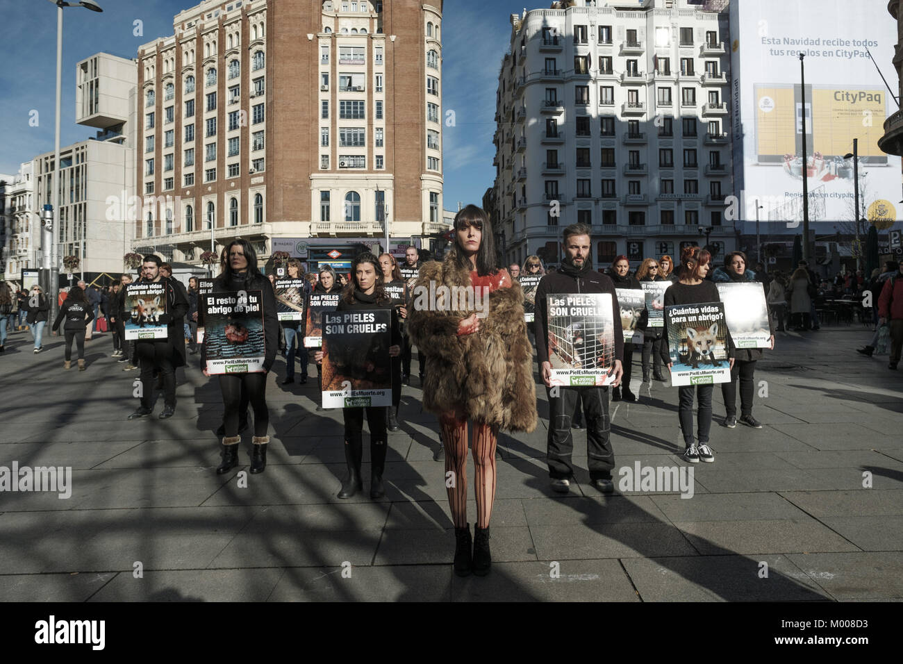 Animal rights protest spain hi-res stock photography and images - Alamy