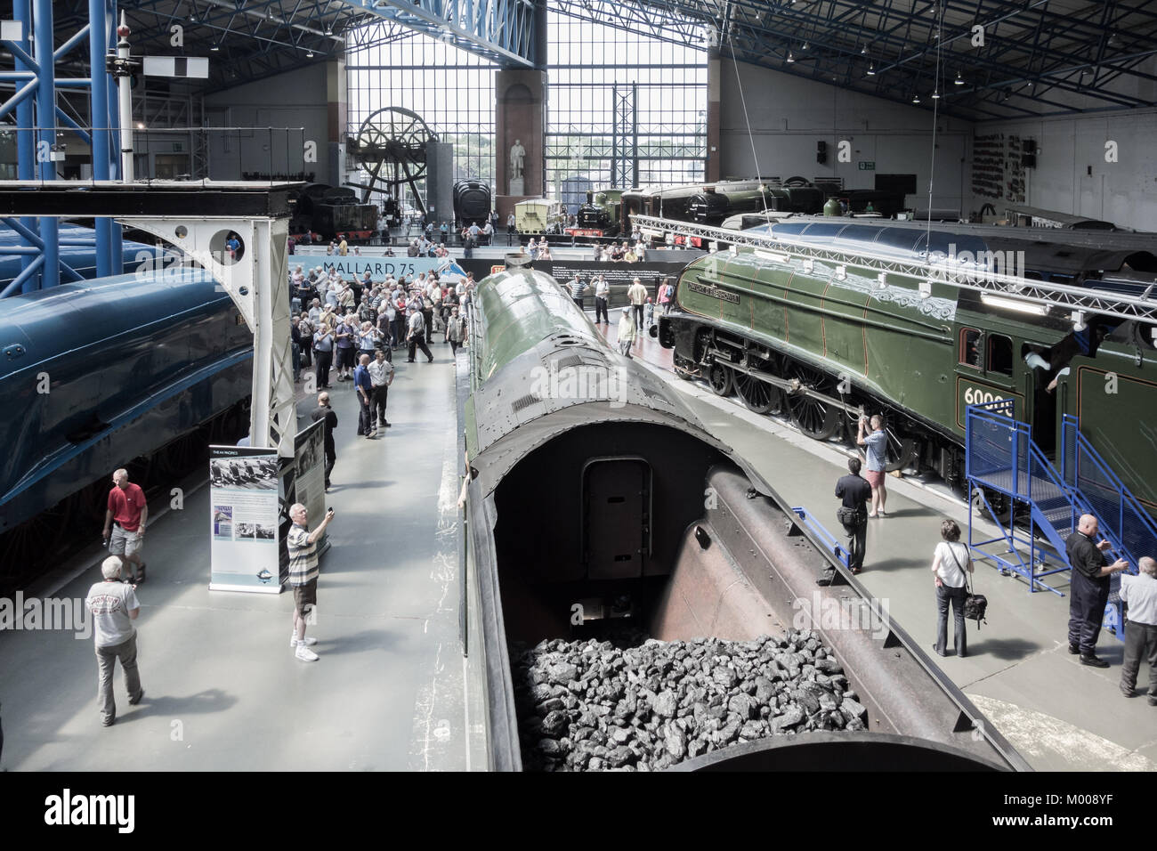 The National Railway Museum in York, Yorkshire, England. UK Stock Photo ...