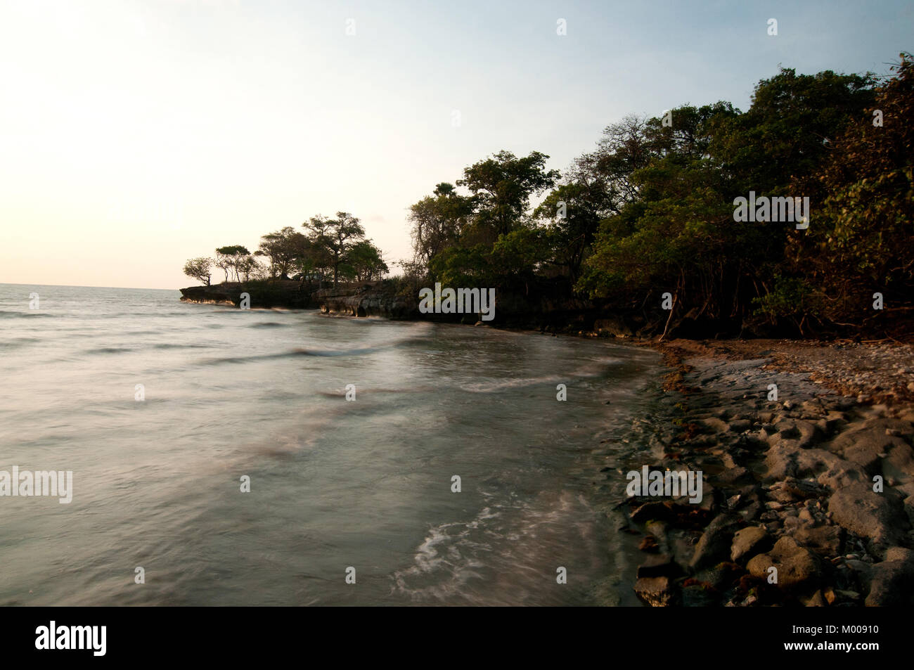 Panorama Topejawa beach at Takalar Indonesia Stock Photo - Alamy