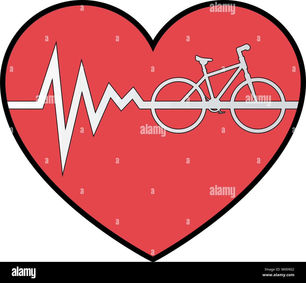 Bike health monitoring Stock Vector Images - Alamy