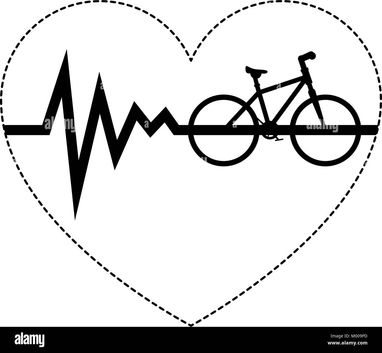 Bike health monitoring Stock Vector Images - Alamy