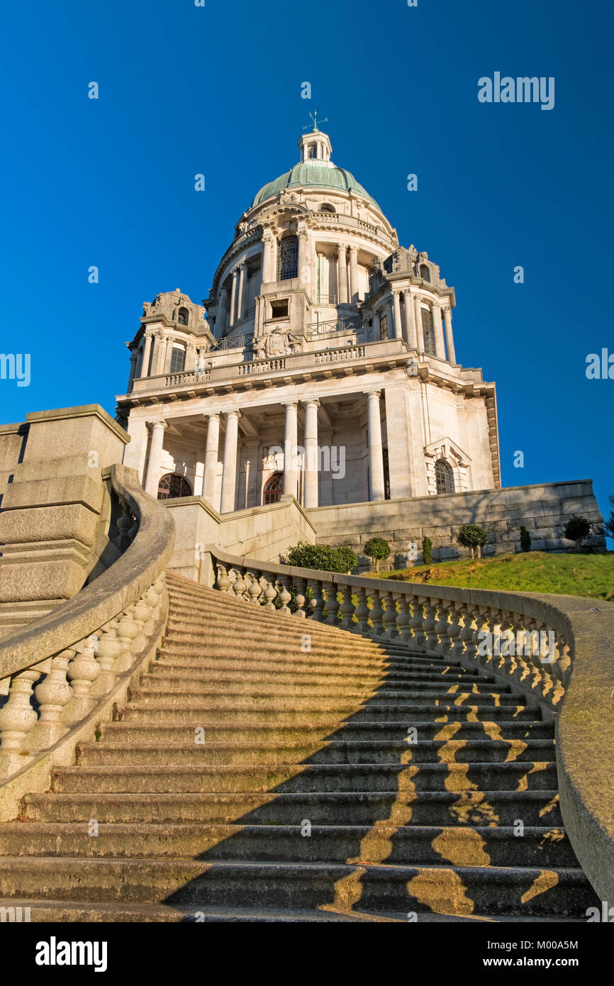 The Ashton Memorial Williamson Park Lancaster Lancashire UK Stock Photo ...