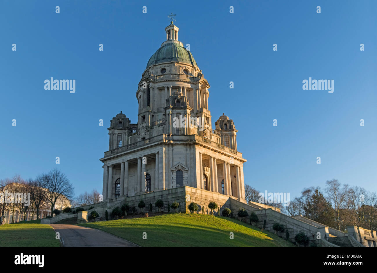 The Ashton Memorial Williamson Park Lancaster Lancashire UK Stock Photo ...