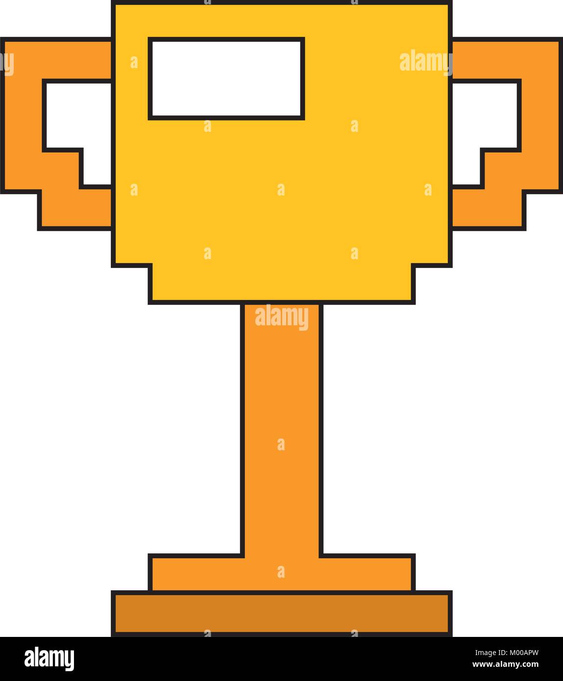 trophy pixelated game award winner Stock Vector Image & Art - Alamy