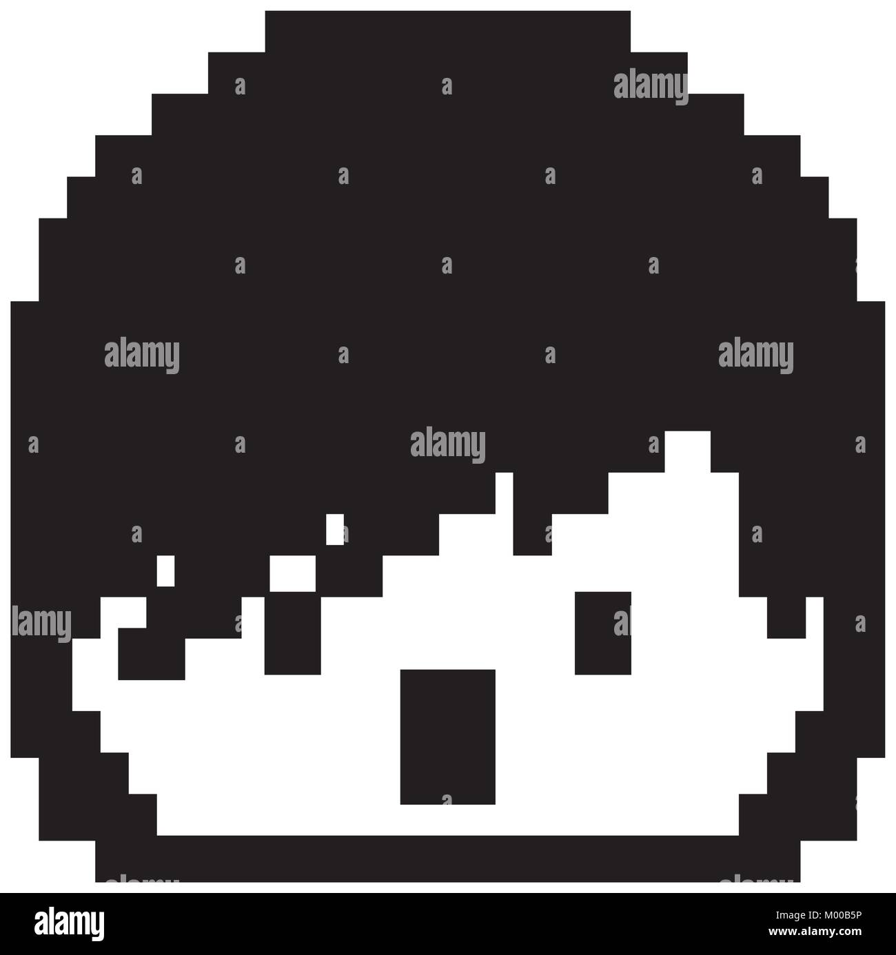 pixelated face boy video game avatar Stock Vector Image & Art - Alamy