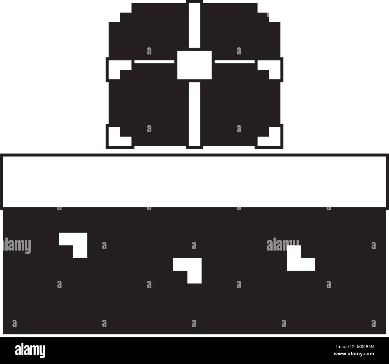 pixelated video game treasure chest Stock Vector Image & Art - Alamy