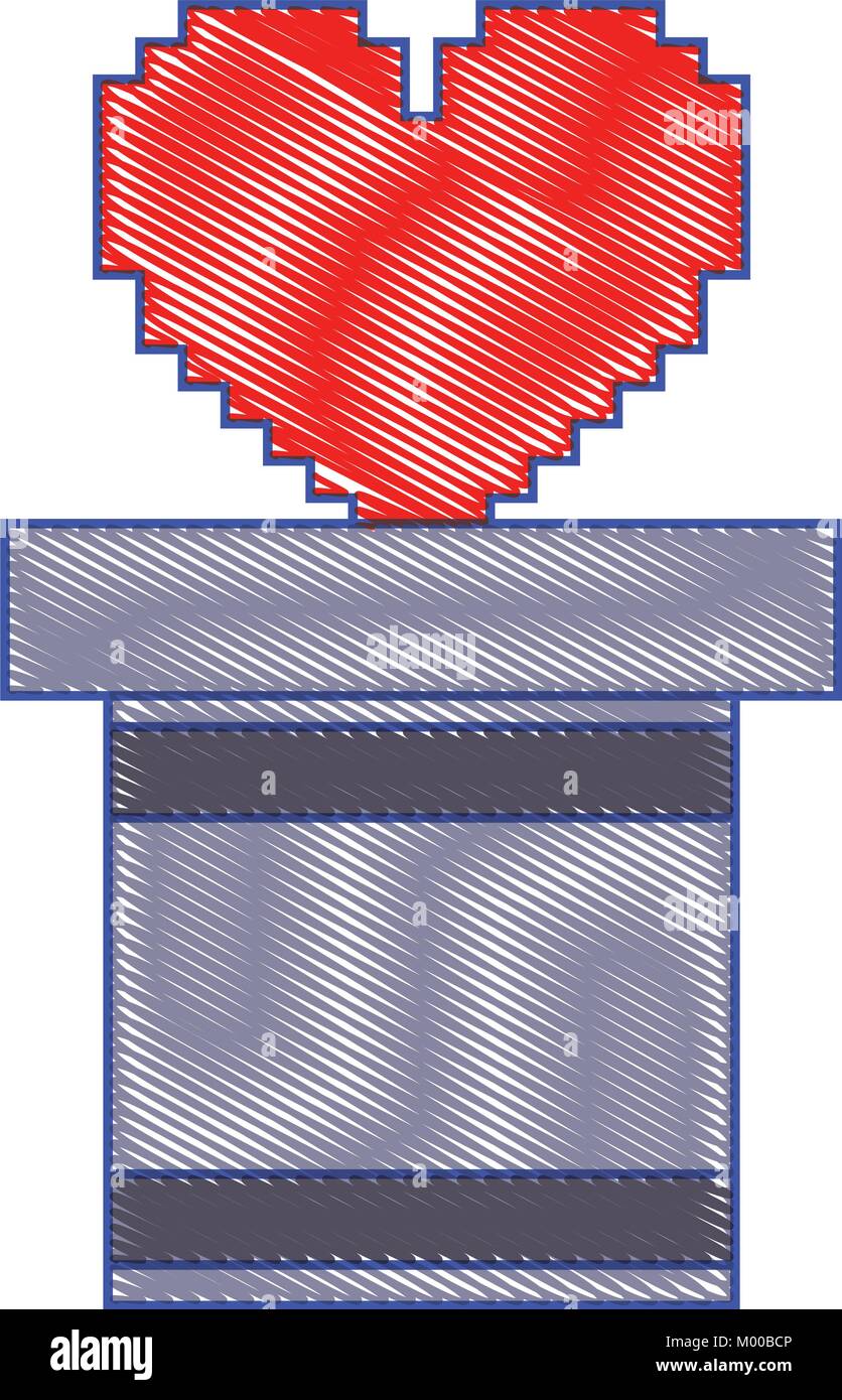 contour video game platform tube to console play Stock Vector Image ...