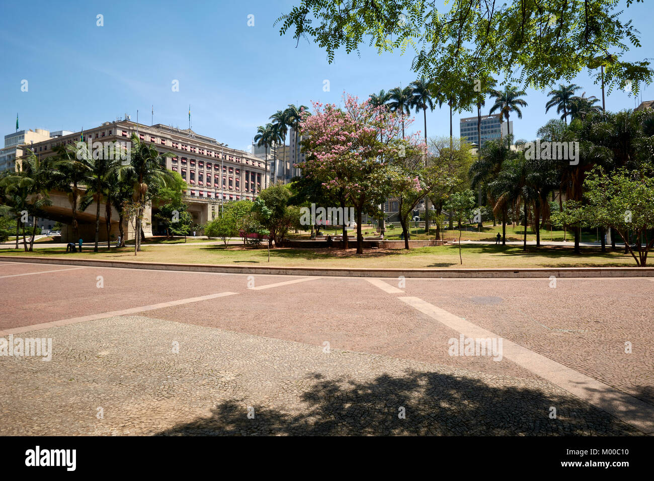 Anhangabau valley in downtown of Sao Paulo city Stock Photo - Alamy