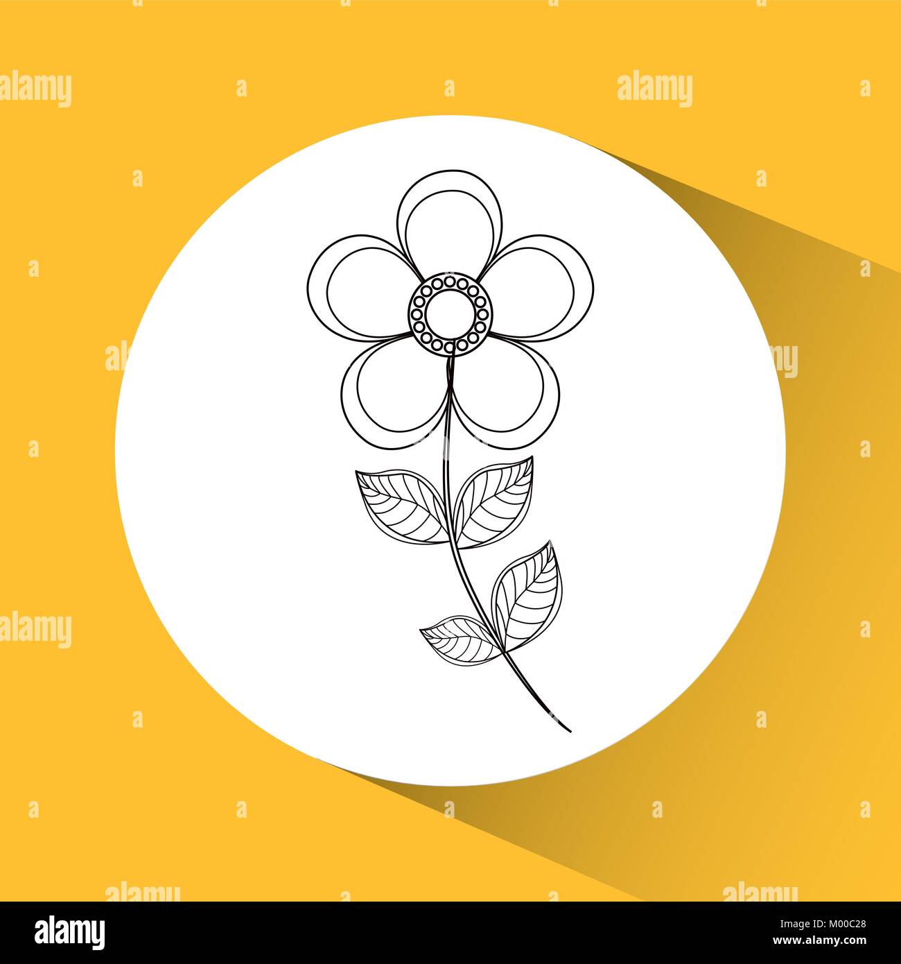 flower emblem image Stock Vector Image & Art - Alamy