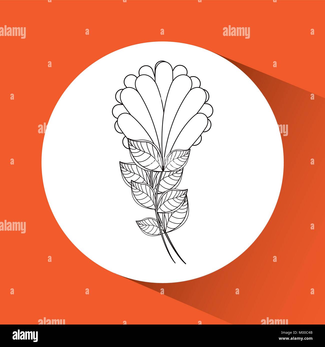 flower emblem image Stock Vector Image & Art - Alamy
