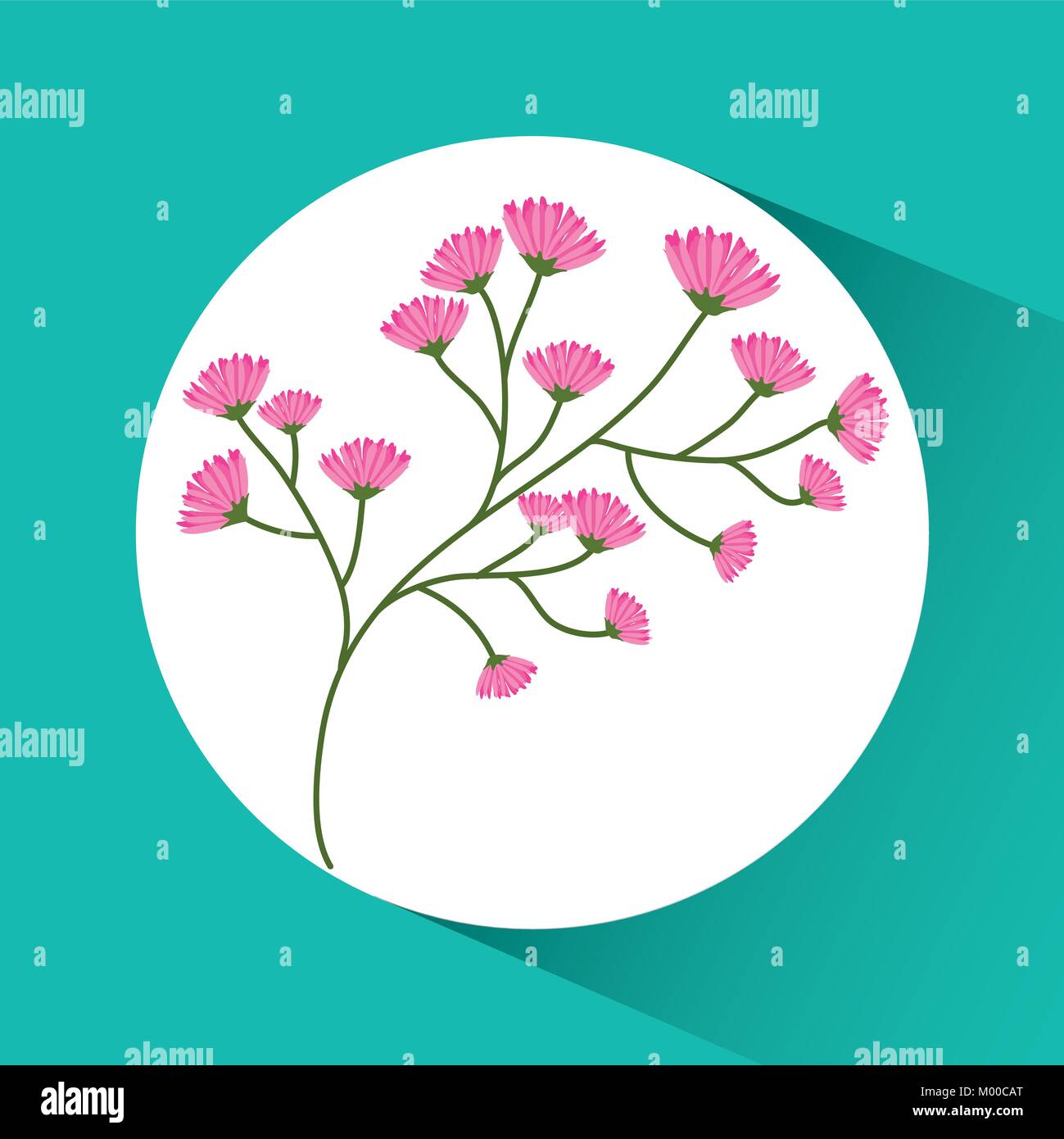 flower emblem image Stock Vector Image & Art - Alamy