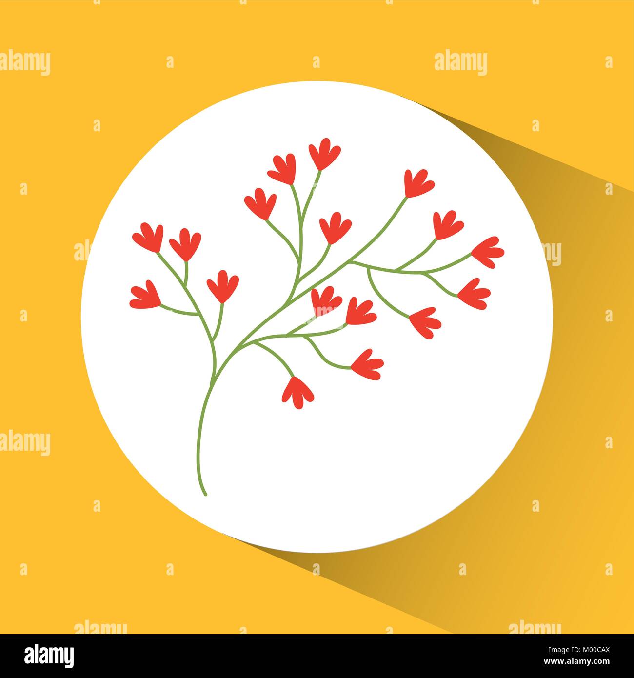 flower emblem image Stock Vector Image & Art - Alamy