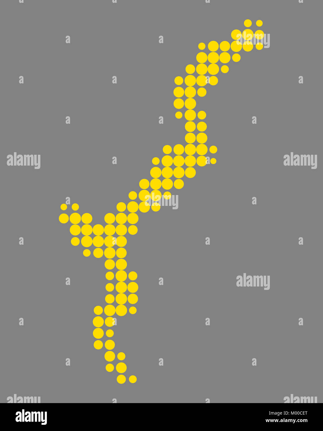 Map of Lago Maggiore Stock Photo - Alamy