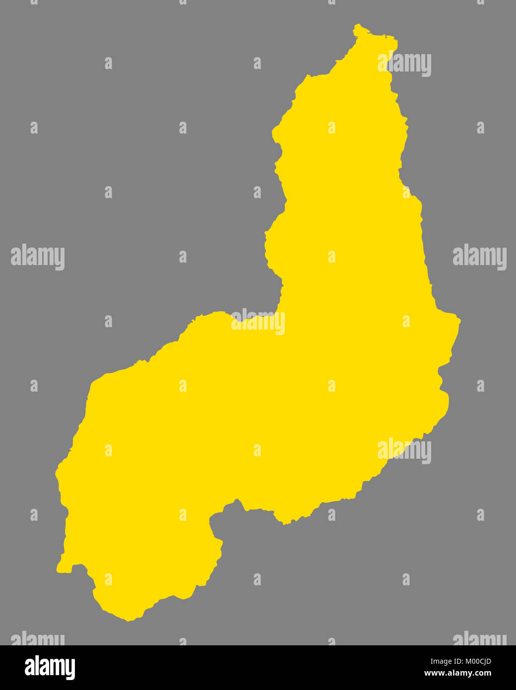 Map of Piaui Stock Photo - Alamy