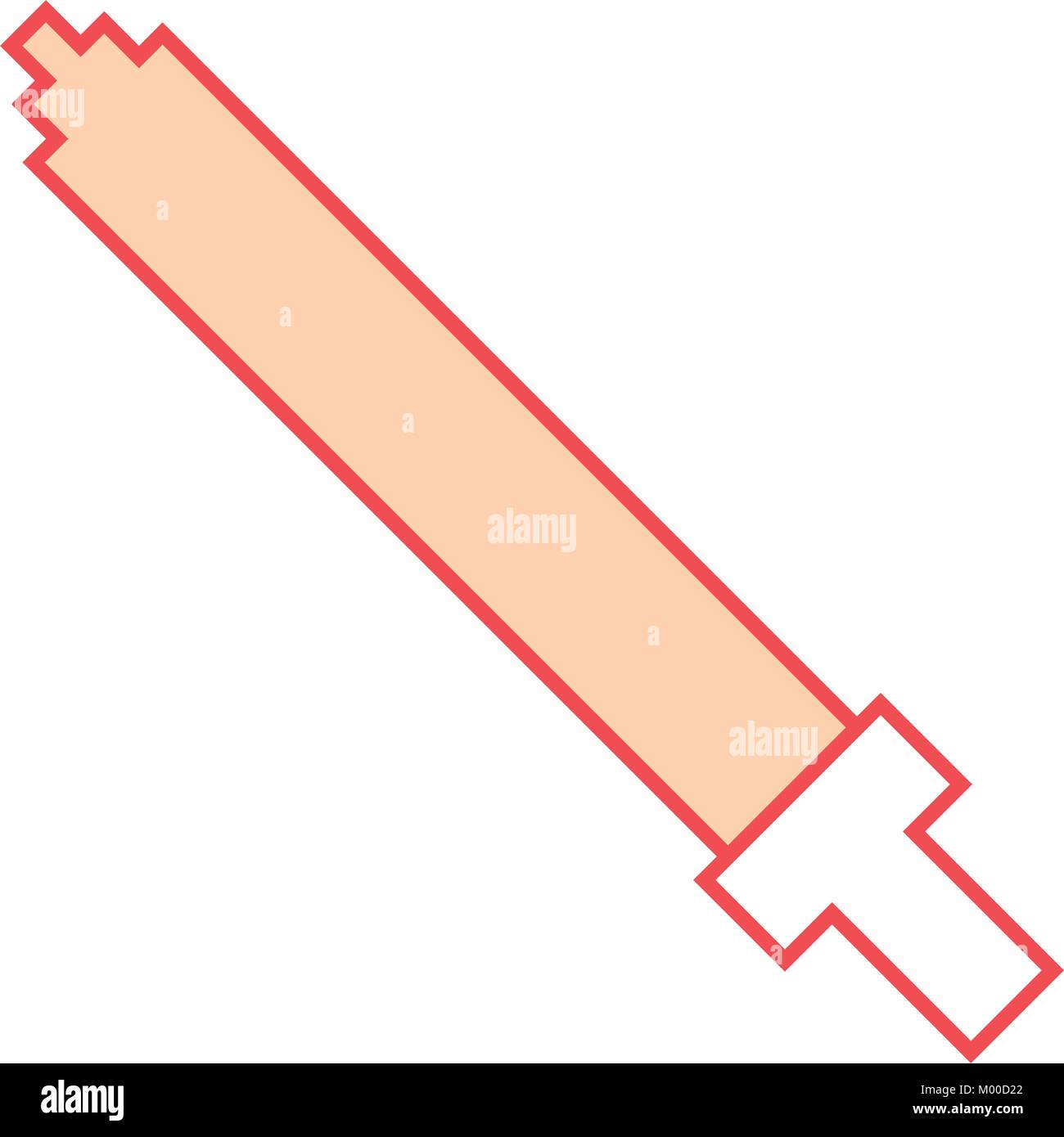 pixel sword weapon warrior battle Stock Vector Image & Art - Alamy