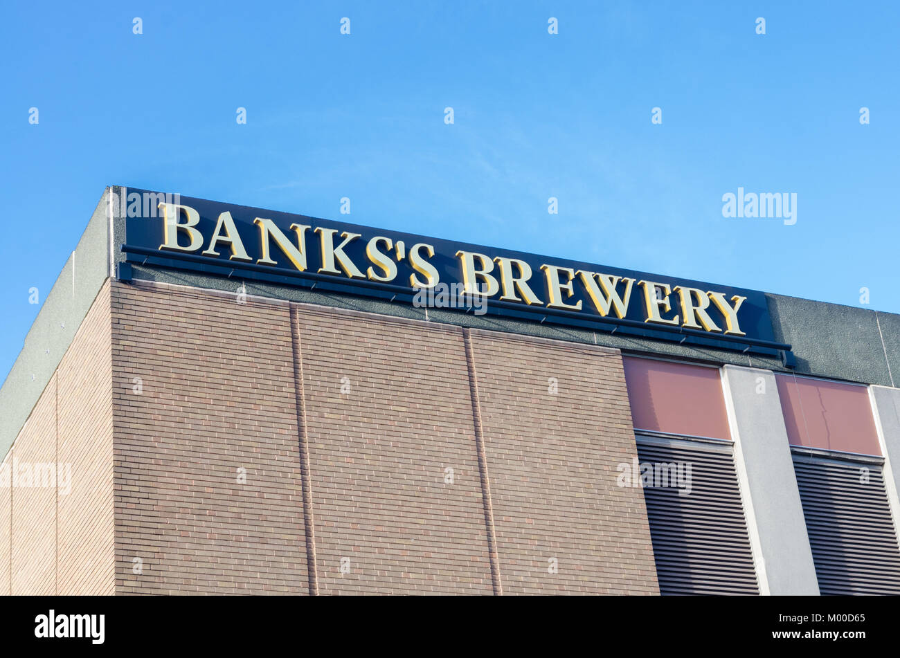 Head office of Marstons plc and Banks's brewery in Wolverhampton, UK ...