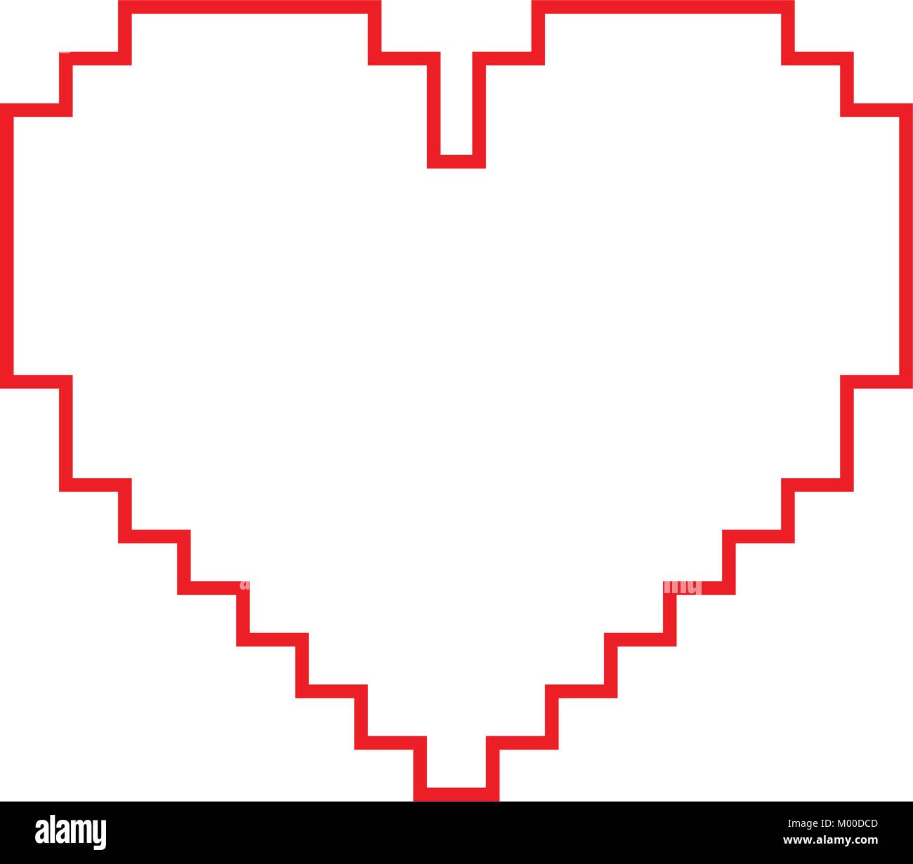 heart love life video game Stock Vector Image & Art - Alamy