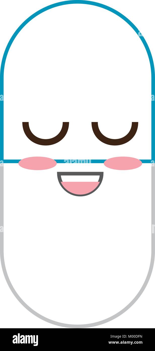 Kawaii cute happy pill pharmaceutical hi-res stock photography and ...