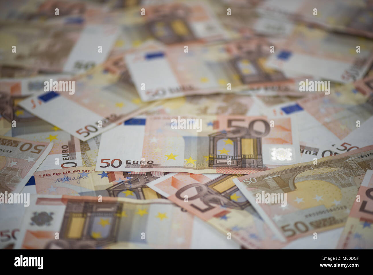 50 Euro banknotes (sample 2002 Stock Photo - Alamy